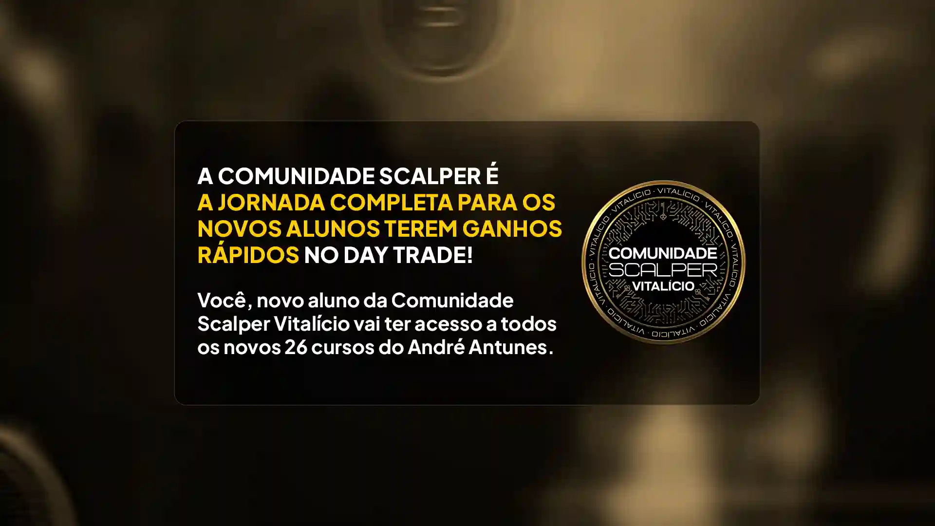 Comunidade Scalper | Scalper